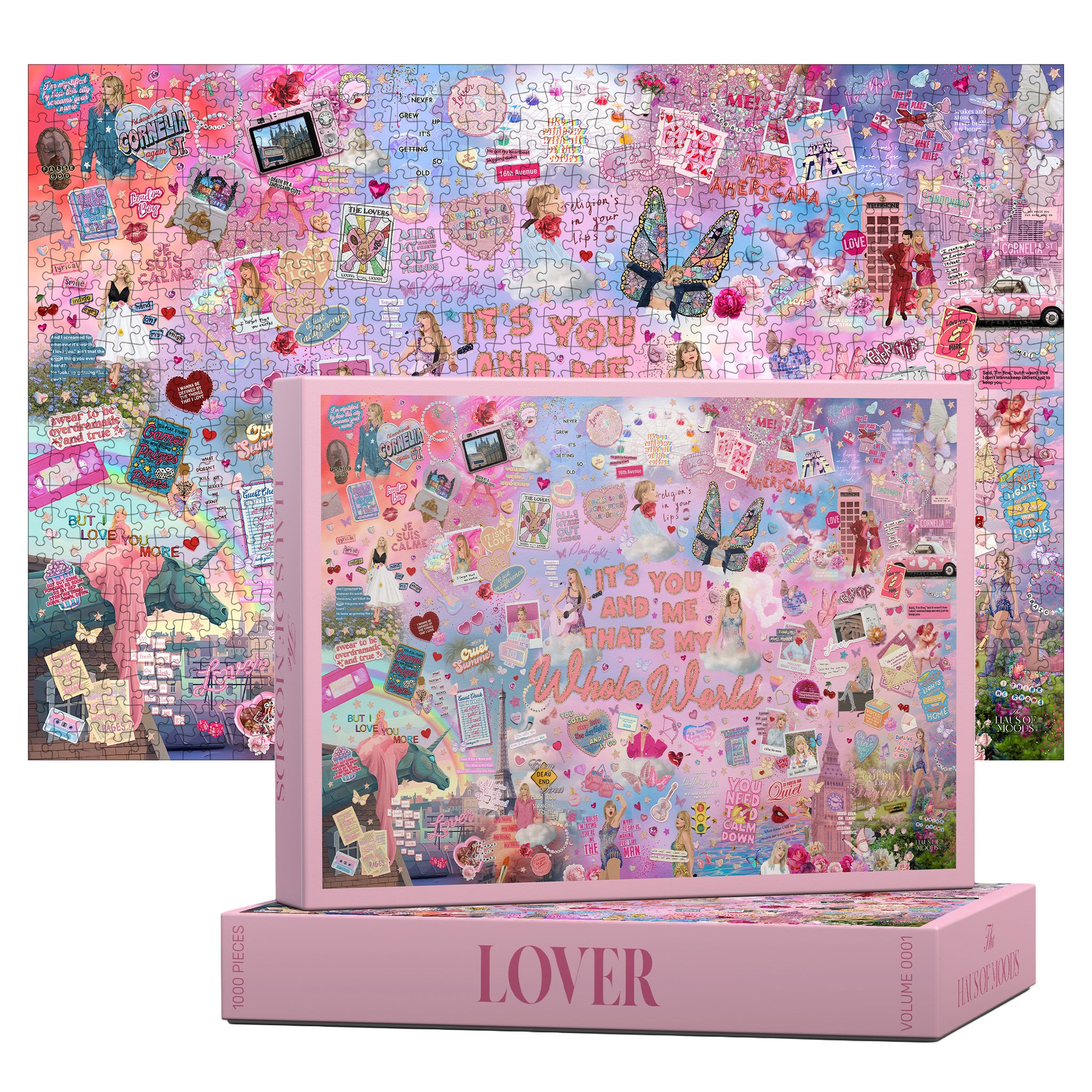 Lover Era Puzzle | Taylor Swift Jigsaw 500/1000 Pieces